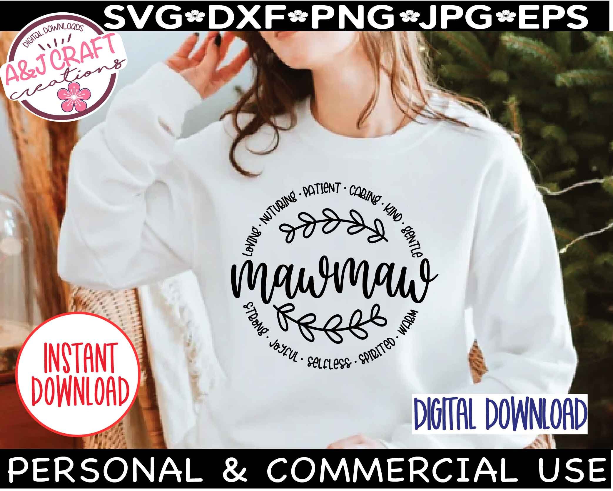 Mawmaw Svg Grandma Svg Best Grandma Svg Grandma Mothers Day - Etsy