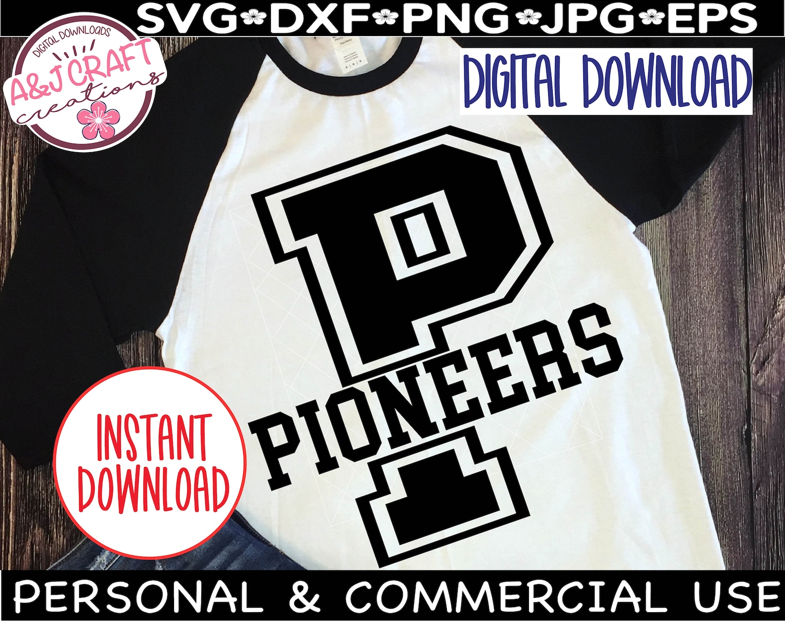 PIONEERS SVG, Pioneers Football Svg, Pioneers Cheer Svg, Pioneers Shirt ...