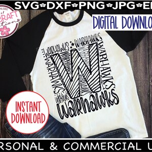 Warhawks SVG, Warhawks Football Svg, Warhawks Volleyball Png ...