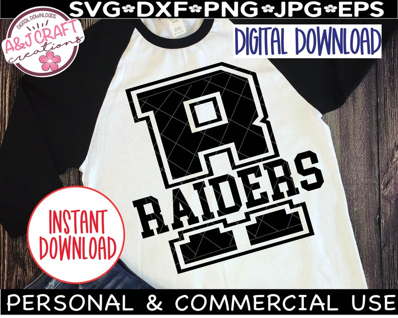 Raiders SVG Raiders Football Svg Raider Pride Svg Raiders - Etsy