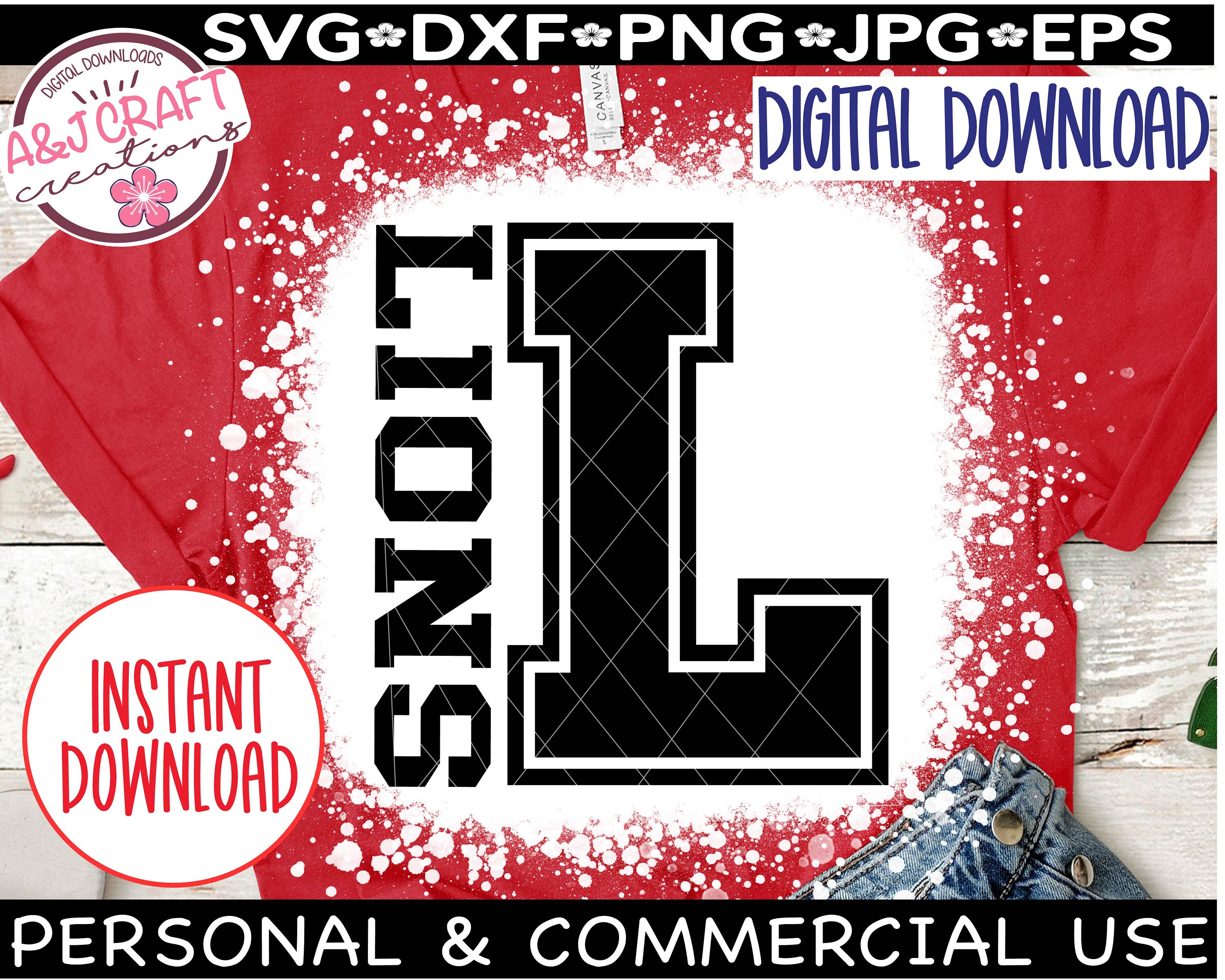 Lions SVG Lions Football Svg Lions Cheer Svg Lions Shirt - Etsy