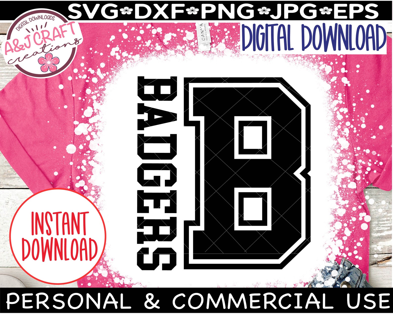 BADGERS SVG, Badgers Baseball Svg, Badgers Football Svg, Badger Spirit ...