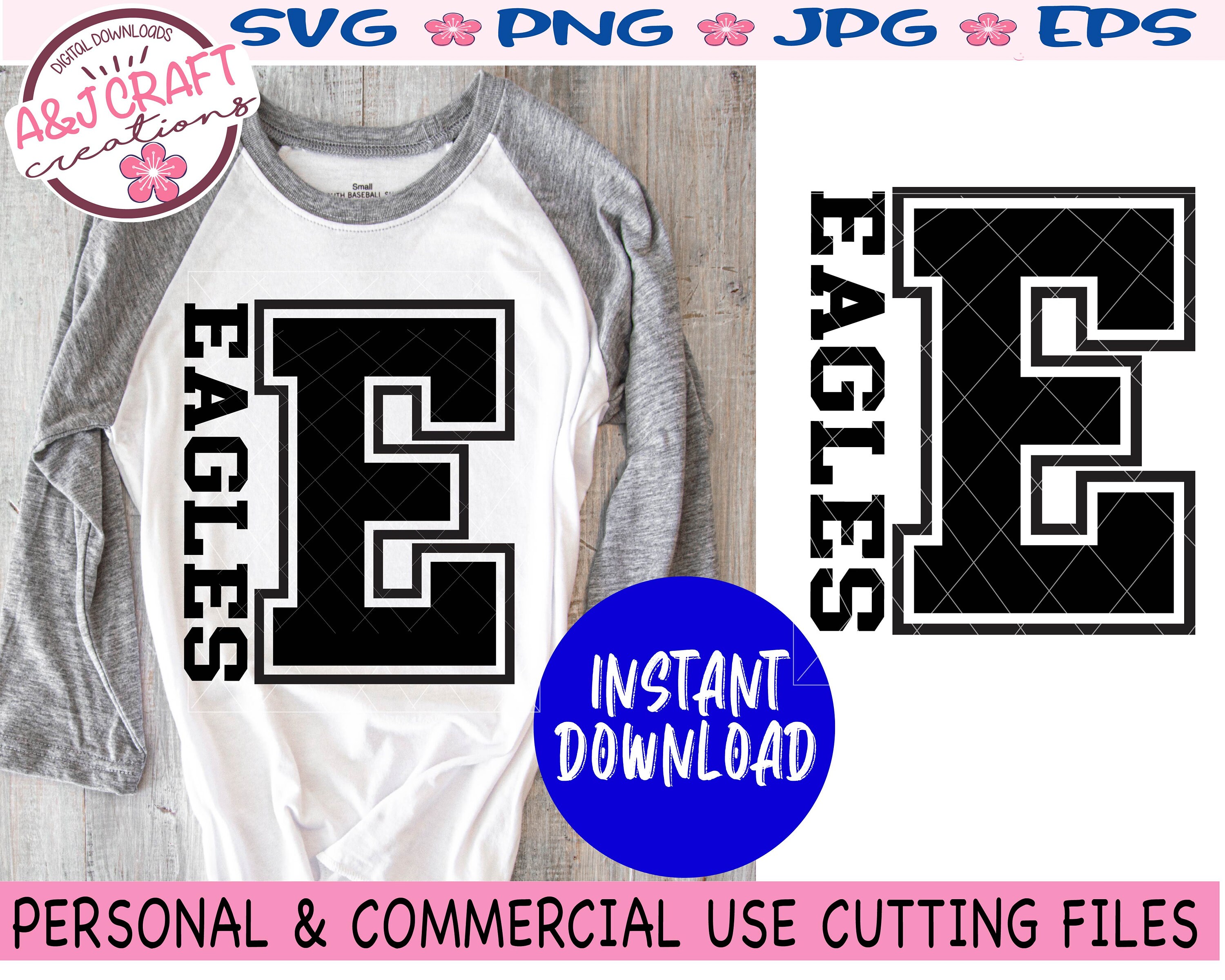 Eagles SVG Eagles Football svg Eagles Cheer svg Eagles | Etsy