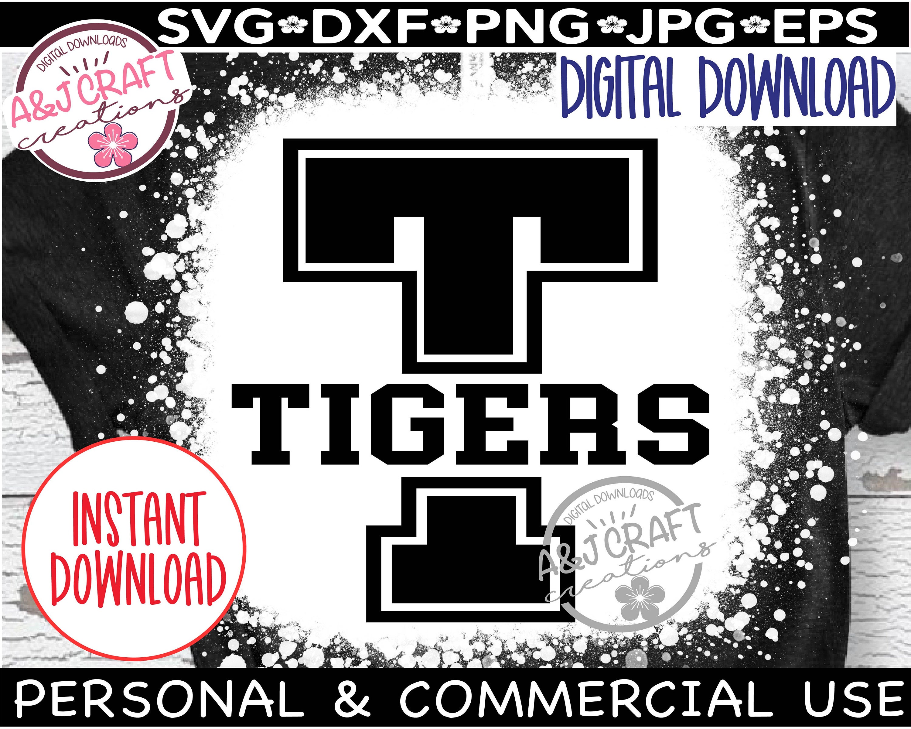 Tigers SVG Tigers Football Svg Tigers Cheer Svg Tigers - Etsy