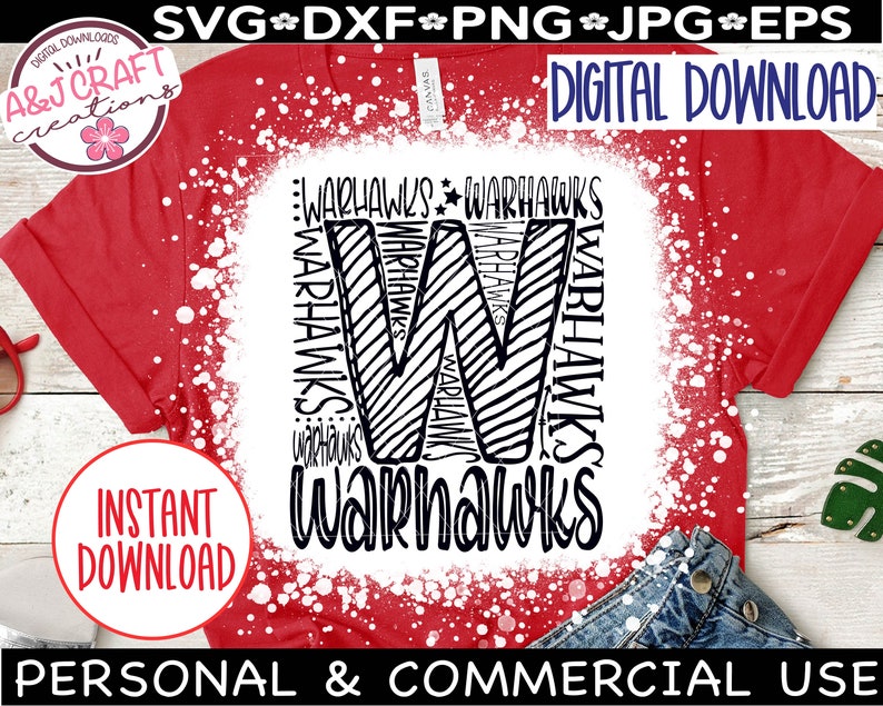 Warhawks SVG, Warhawks Football Svg, Warhawks Volleyball Png ...