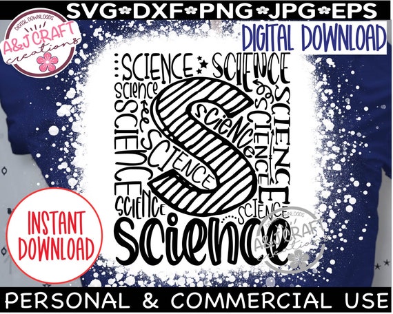 SCIENCE SVG Science Typography Svg Science Teacher Science - Etsy