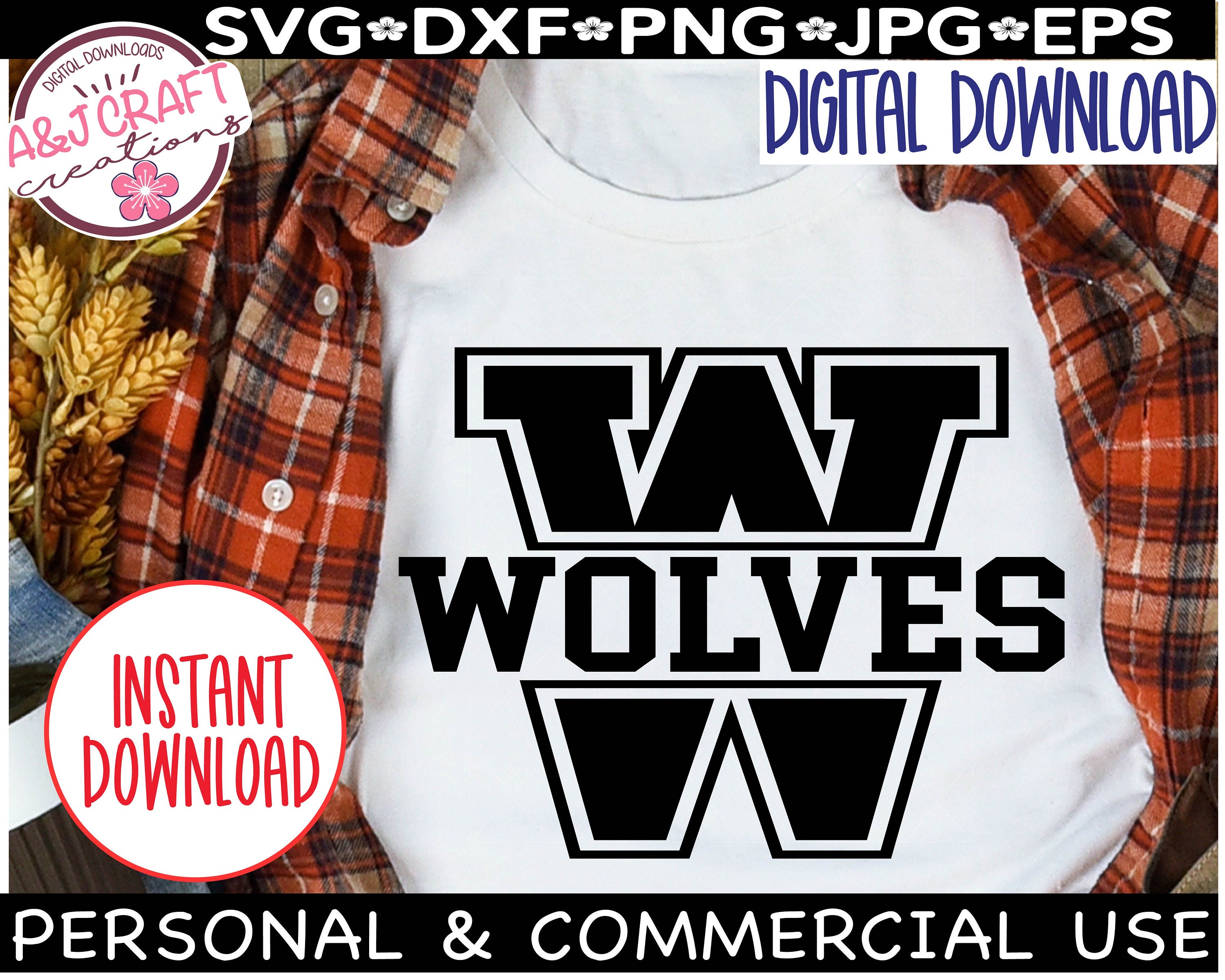 WOLVES SVG Wolves Football Svg Wolves Cheer Svg Wolves - Etsy