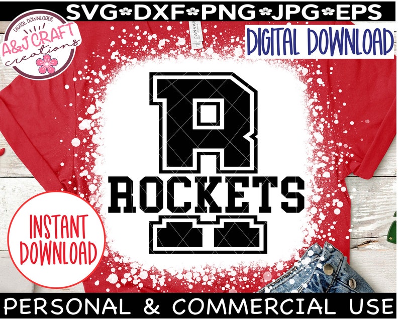 Rockets SVG, Rockets Football Svg, Rockets Cheer Svg, Rockets Sport Svg ...