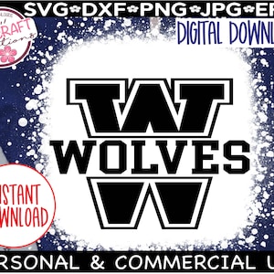 WOLVES SVG, Wolves Football Svg, Wolves Cheer Svg, Wolves Shirt Svg ...