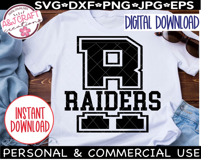 Raiders SVG Raiders Football Svg Raider Pride Svg Raiders - Etsy