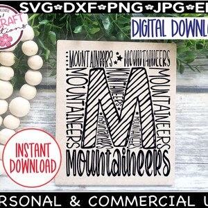 Mountaineers SVG, Mountaineers Png, Typography Svg, Mountaineers Shirt ...