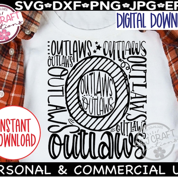 Outlaw Clip Art - Etsy