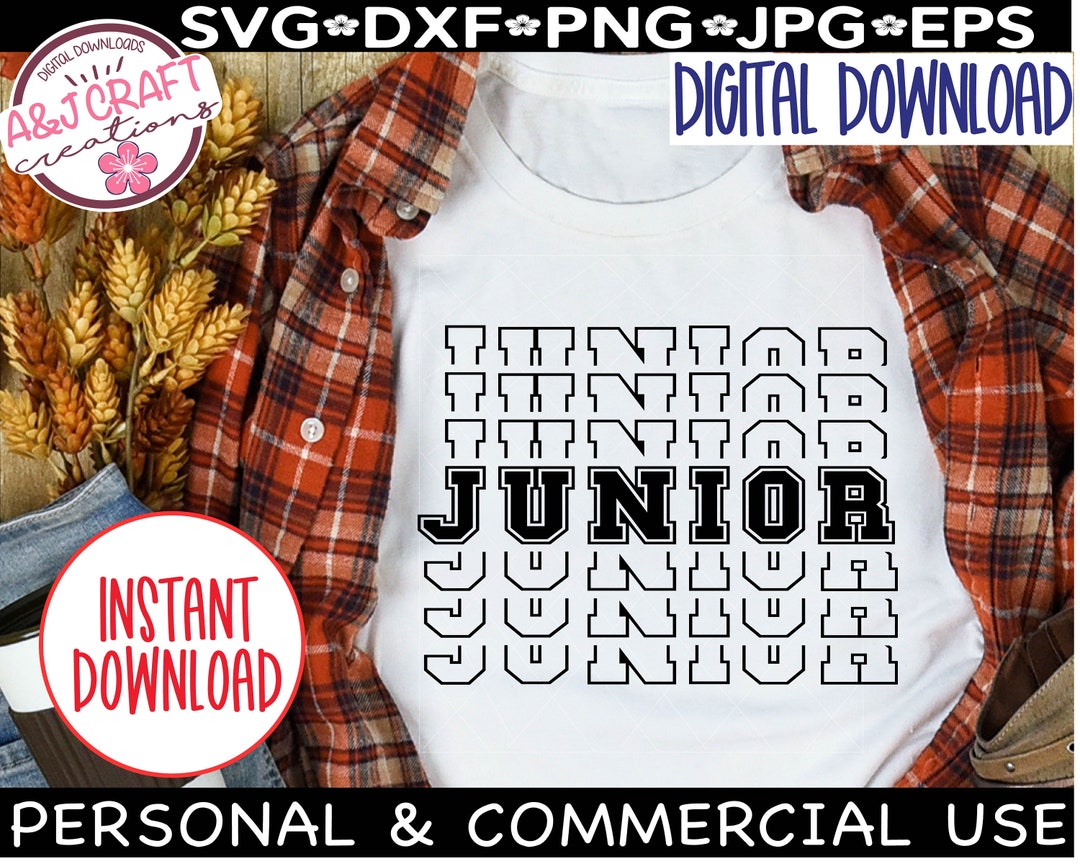 Junior SVG, Class of 2024 Svg, Junior Class Svg, School Spirit Svg ...