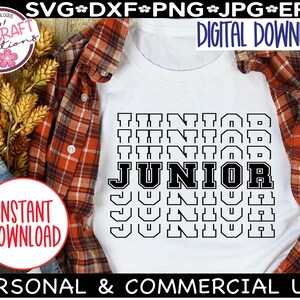 Junior SVG, Class of 2024 Svg, Junior Class Svg, School Spirit Svg ...