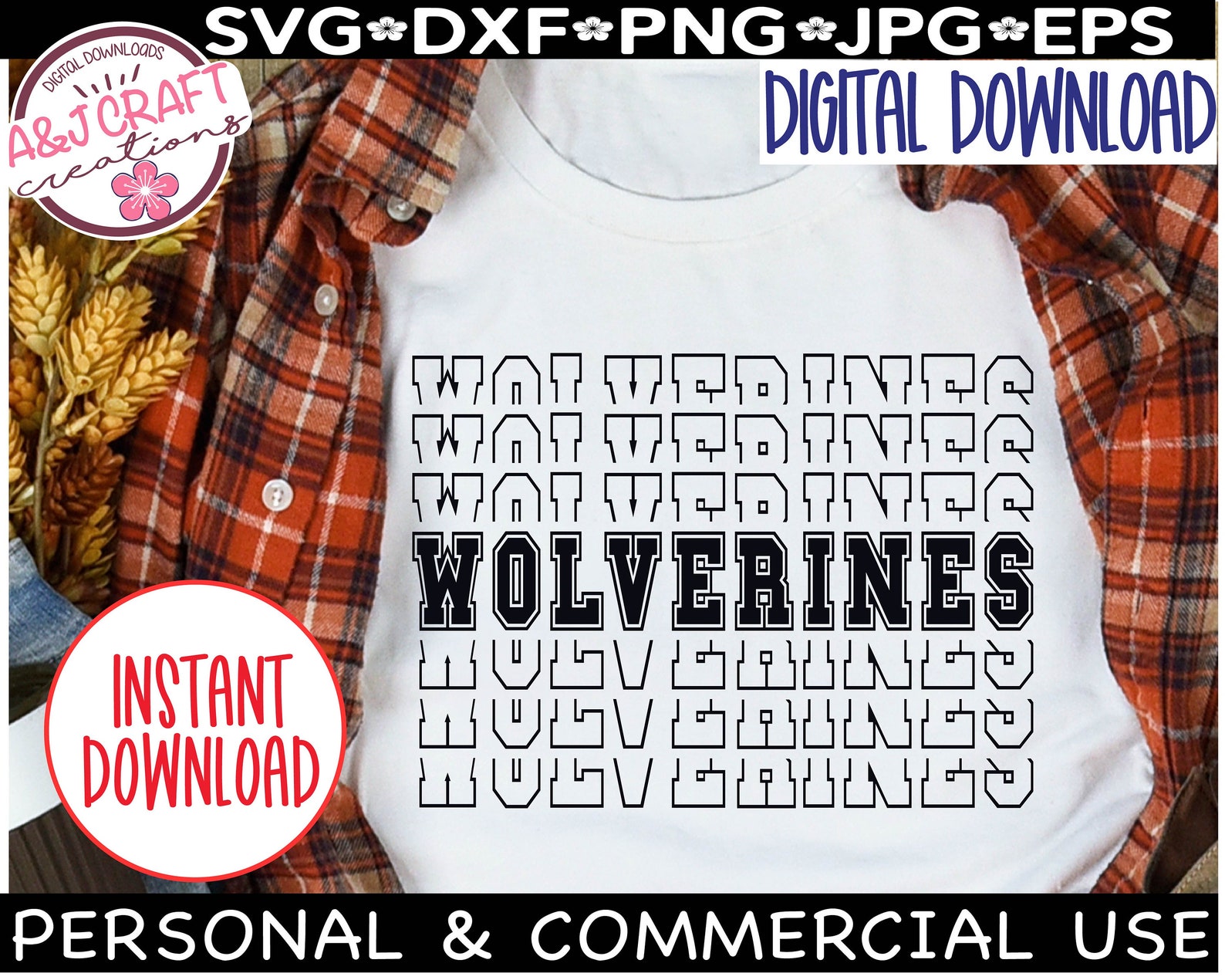 Wolverines Svg Wolverines Football SVG Wolverines Mascot - Etsy