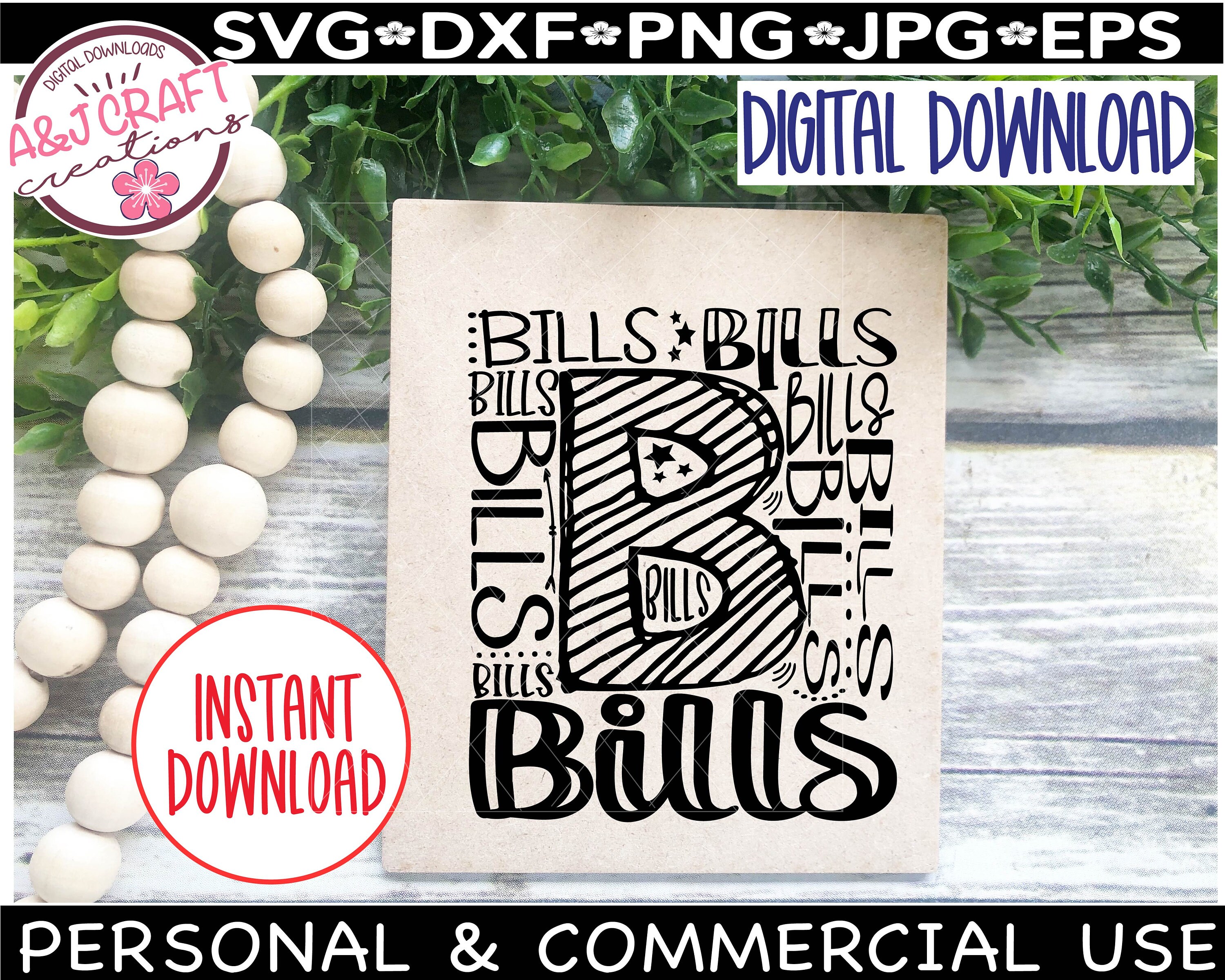 Bills SVG, Bills Football Svg, Bills Baseball Svg, Bills Team Mascot ...