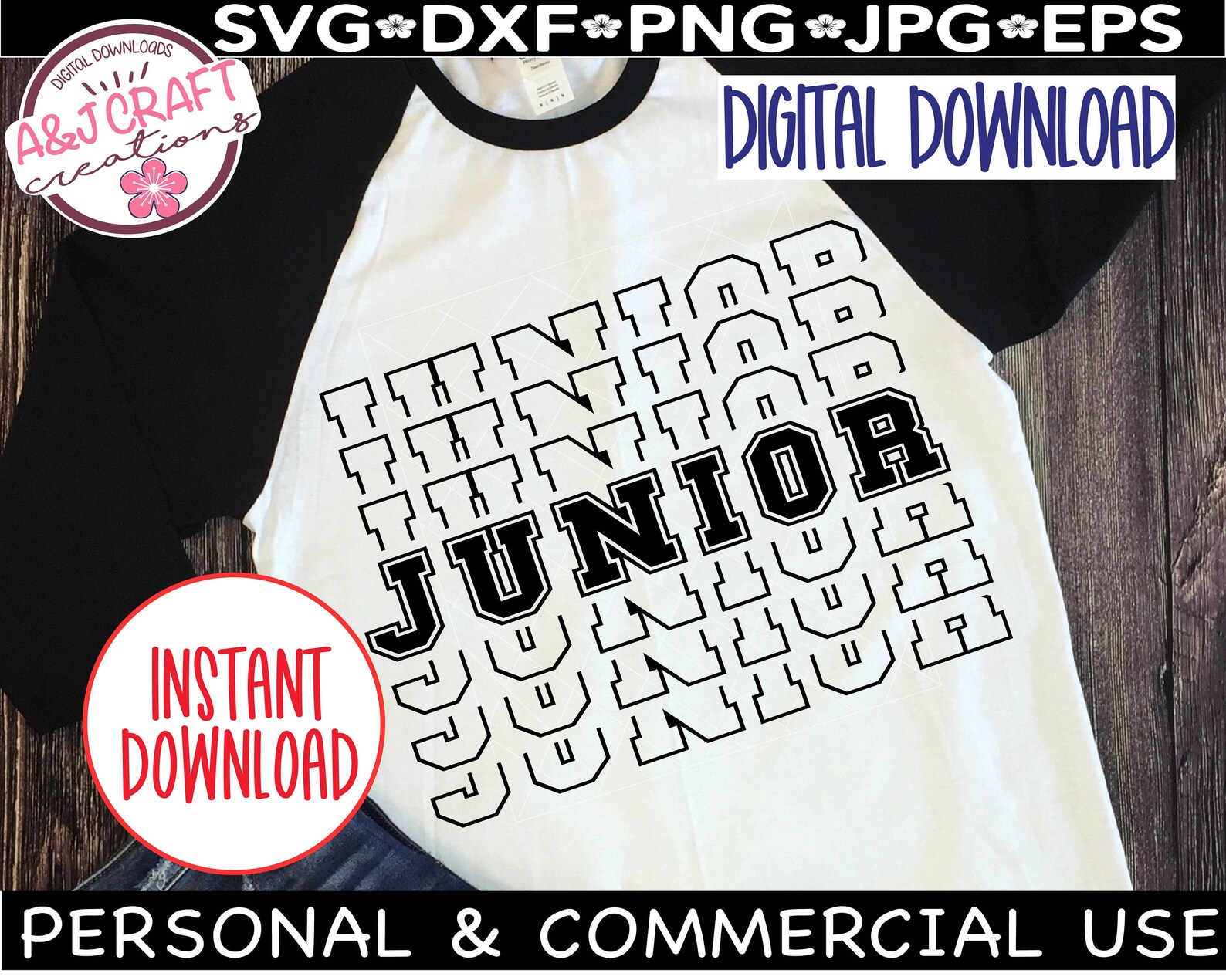Junior SVG Class of 2024 Svg Junior Class Svg School Spirit - Etsy
