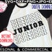 Junior SVG, Class of 2024 Svg, Junior Class Svg, School Spirit Svg ...