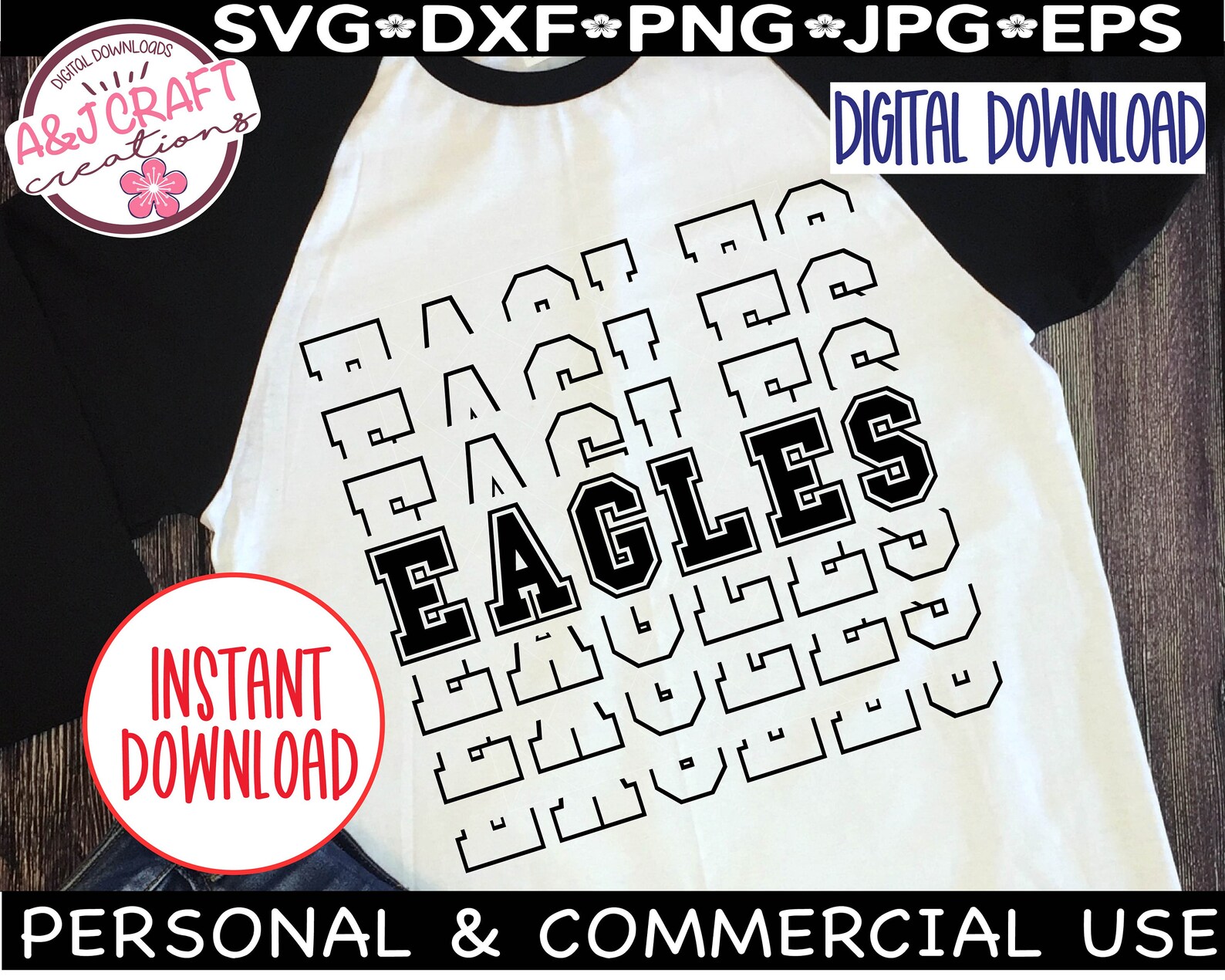 Eagles Svg Eagles Football SVG Eagles Svg School Eagles - Etsy
