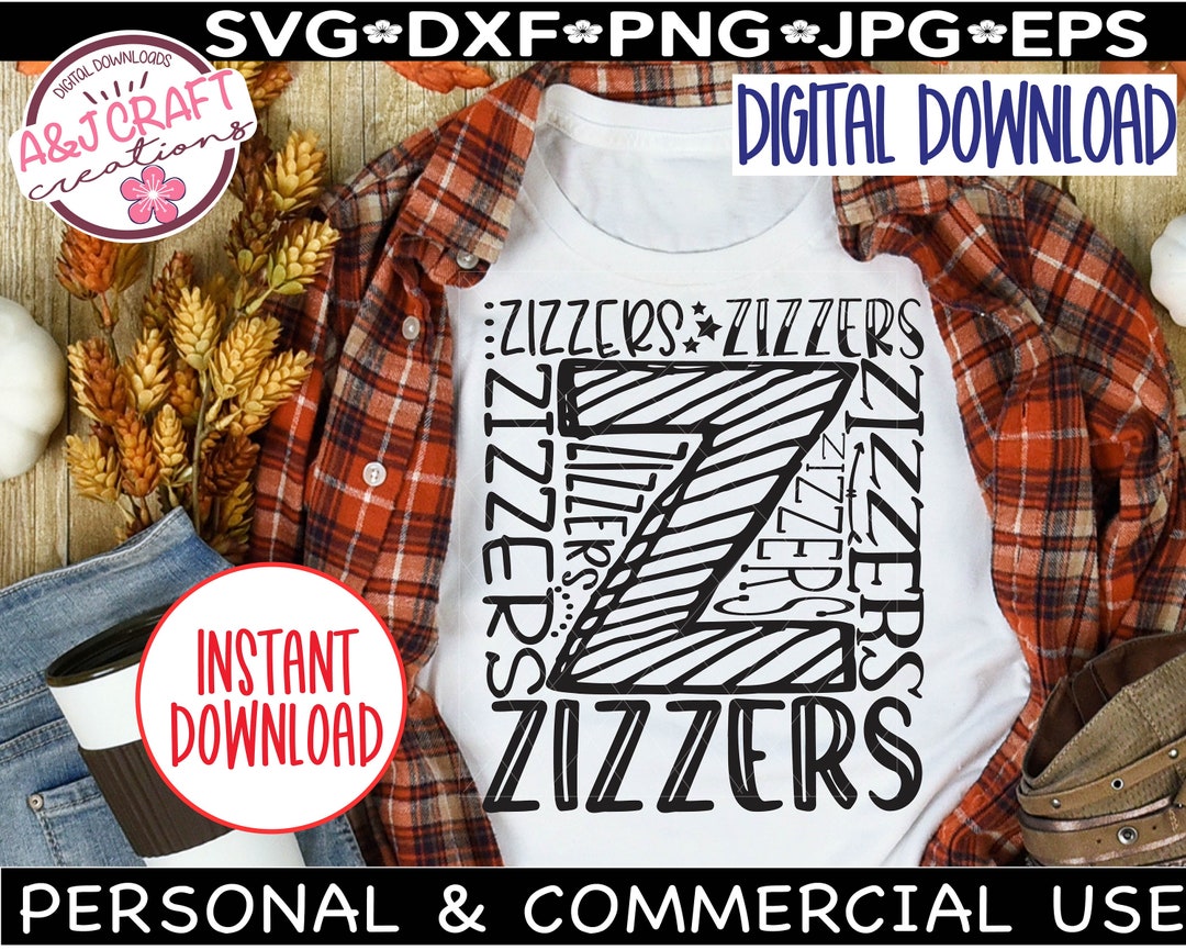Zizzers SVG, Zizzers Typography, Zizzers Football Svg, Zizzers School ...