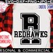 Redhawks SVG, Redhawks Football Svg, Redhawks Cheer Svg, Redhawks Shirt ...