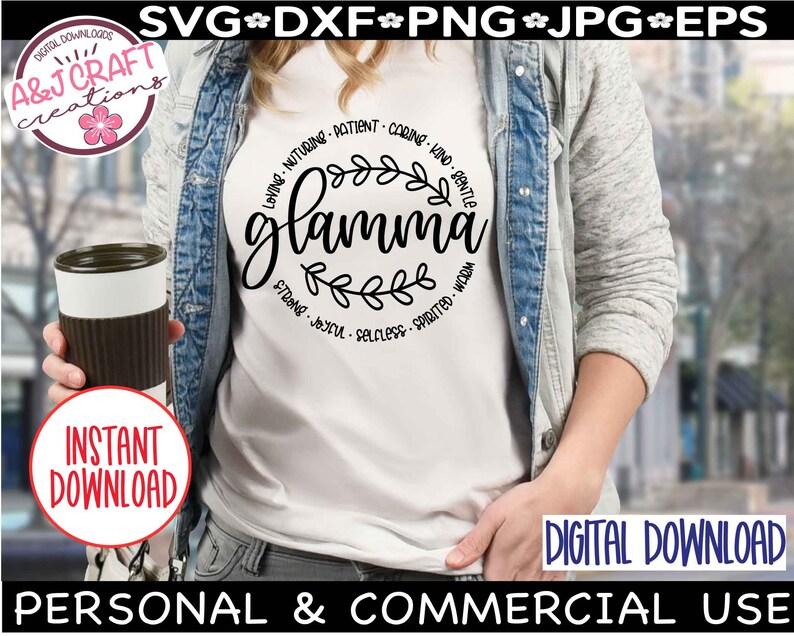 Glamma Svg, Grandma Svg, Best Grandma Svg, Grandma Mothers Day Svg ...