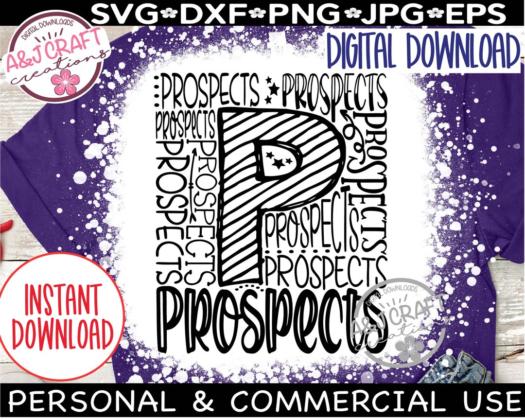 Prospects SVG, Prospects Typography Svg, Prospects Baseball, Prospects ...