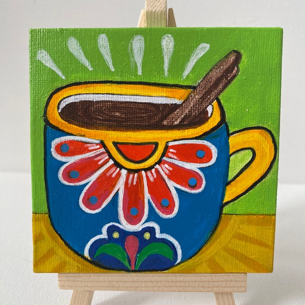 Acrylic Coffee Art - Etsy
