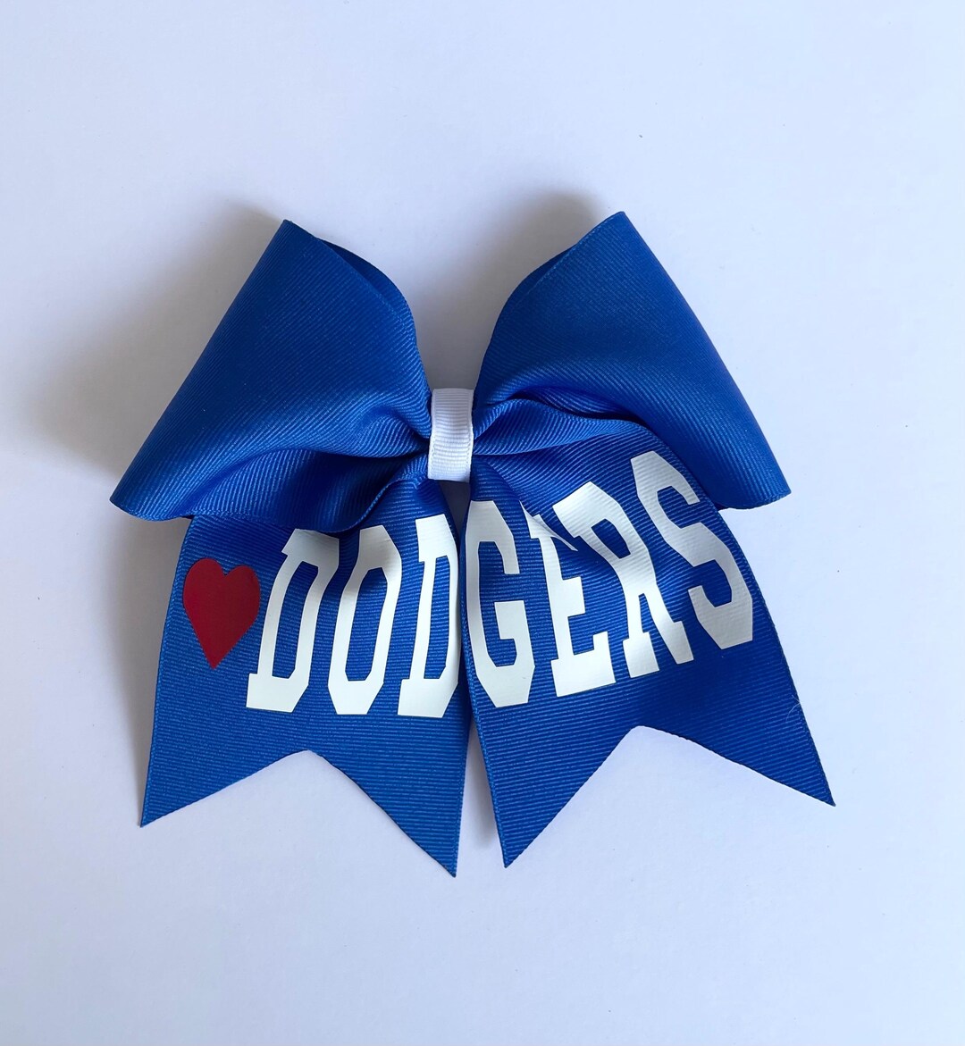 Dodgers Cheer Bow - Etsy