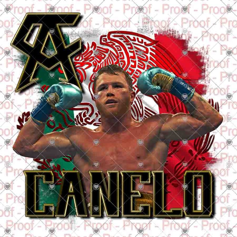 Canelo, PNG, Sublimation, Alvarez - Etsy