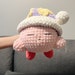 Sleeping Kirby Crochet Plushie - Etsy