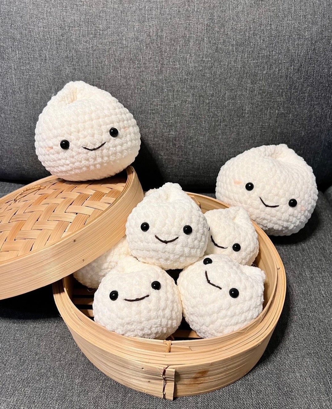 Mini Bao Crochet Plushie - Etsy
