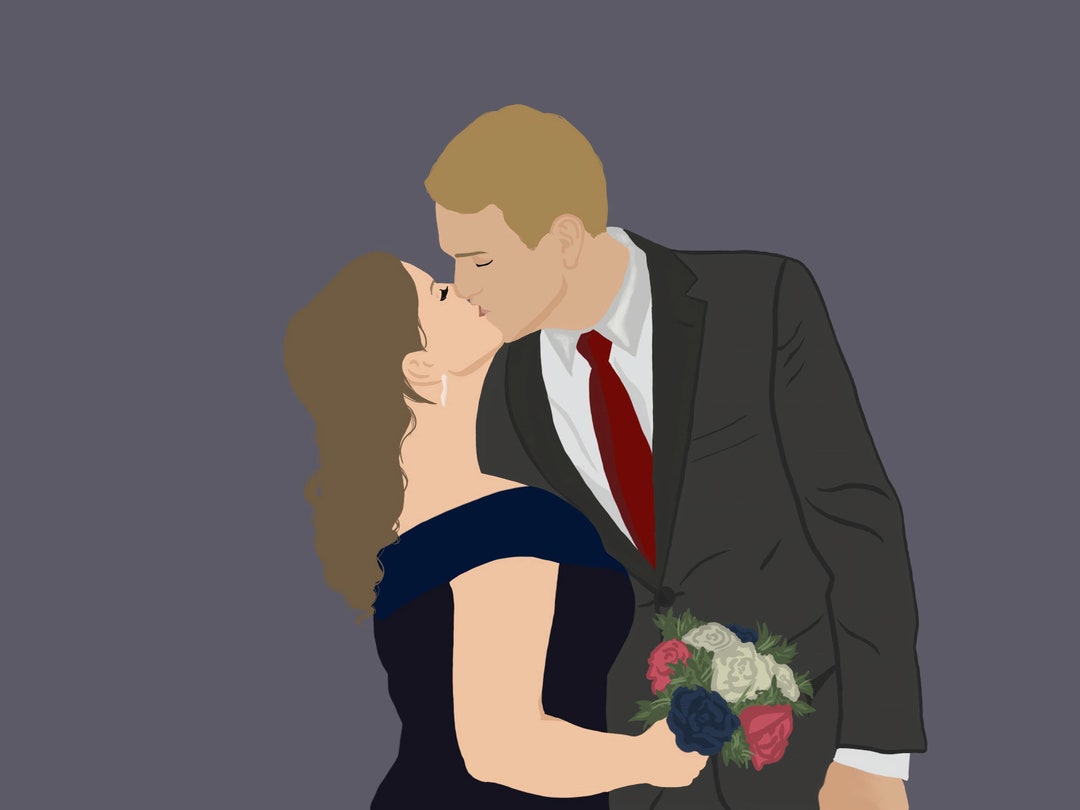 Custom Color Block Portraits - Etsy