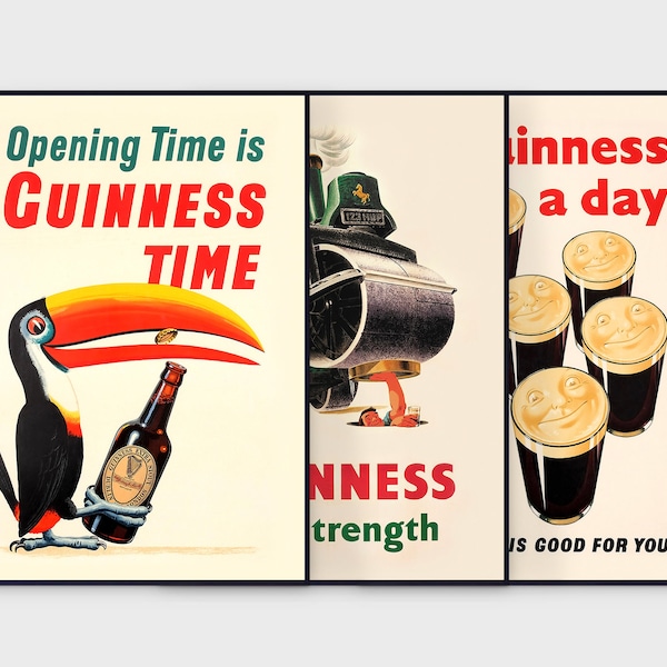 Guinness Poster - Etsy