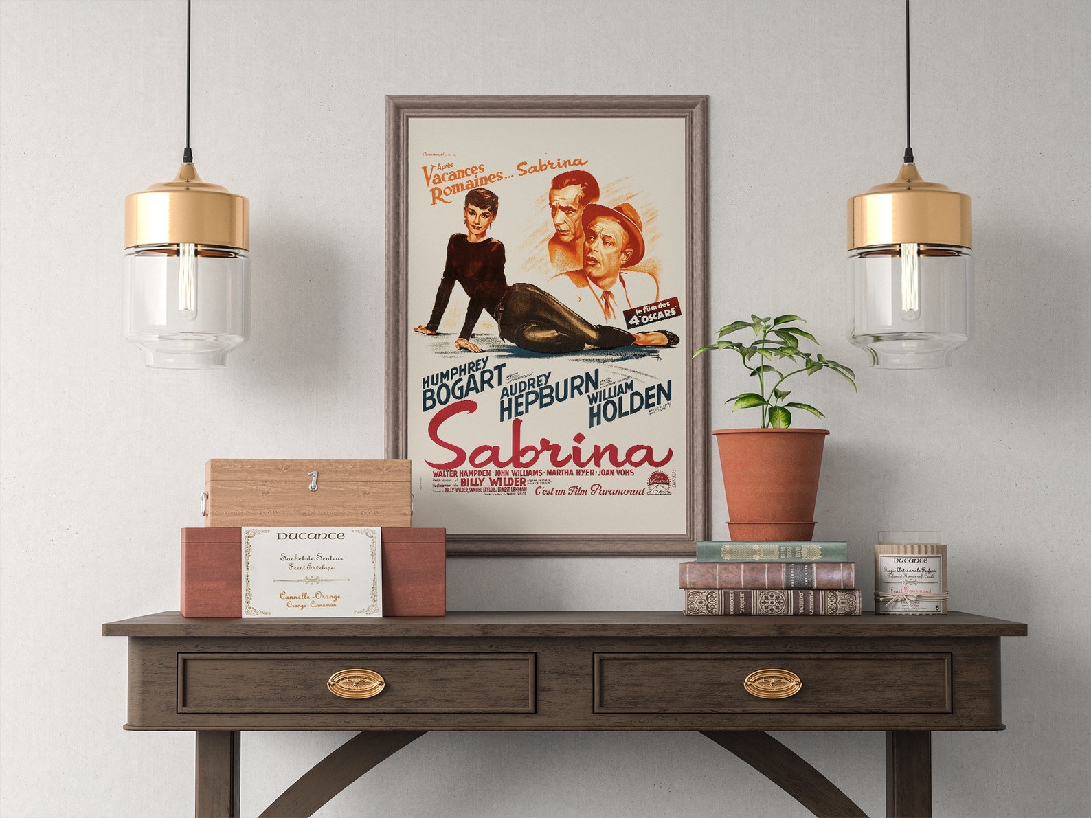 Sabrina 1954 Movie Original Vintage Poster INSTANT DOWNLOAD - Etsy