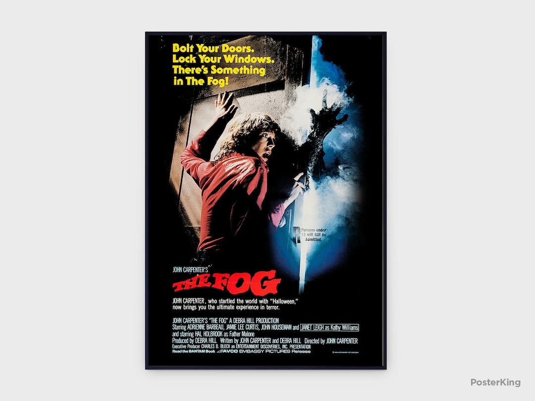The Fog 1980 Movie Original Vintage Poster, INSTANT DOWNLOAD, Fantasy ...