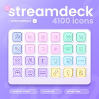 Stream Deck PRIME Pack Sim-racing Icons for Iracing, Assetto Corsa ...