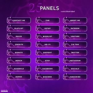 Dark Star Stream Pack | Animated Stream Overlay Pack | Animated Screens ...