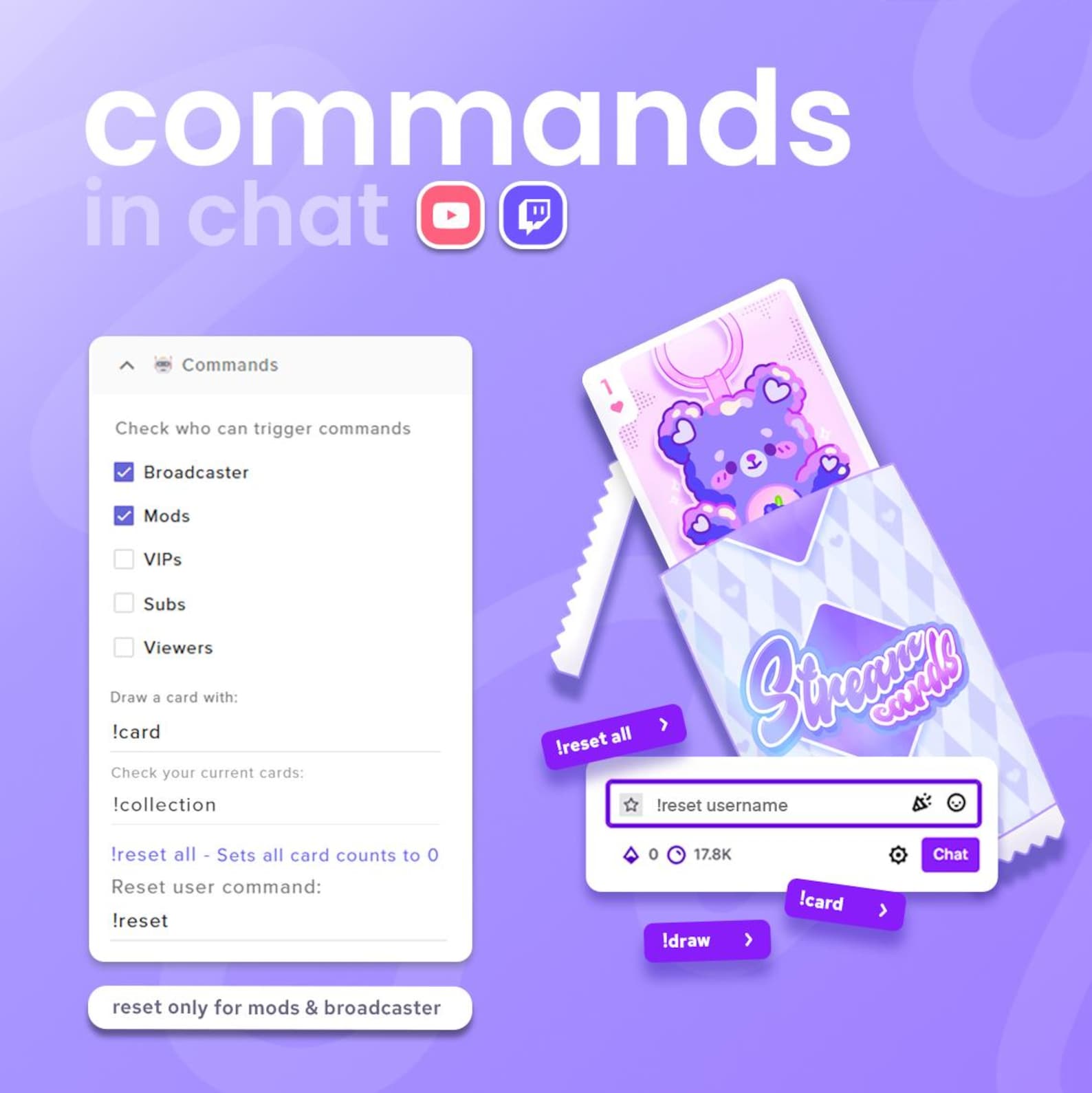 TCG Collectible Cards Widget | Twitch & Youtube | Blind Box ...