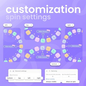 Spinning Wheel Widget | Twitch, Youtube & Ko-fi | (46) Icons ...