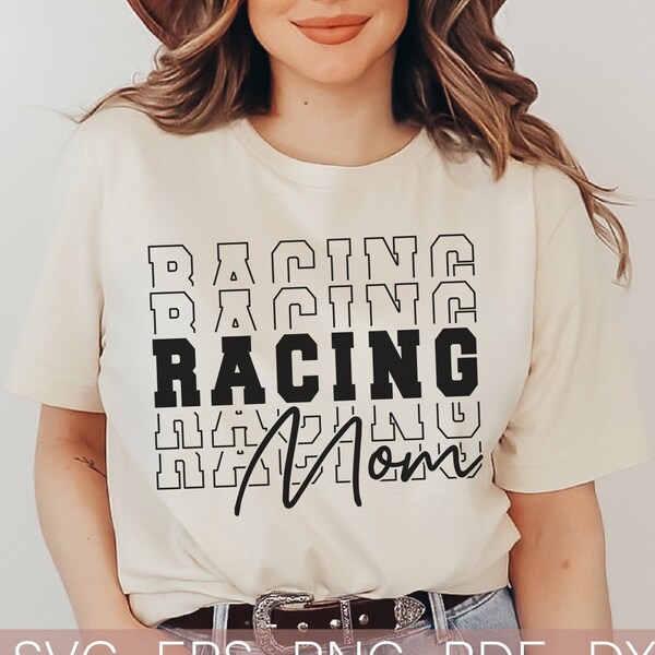 Racing Mama Clipart - Etsy