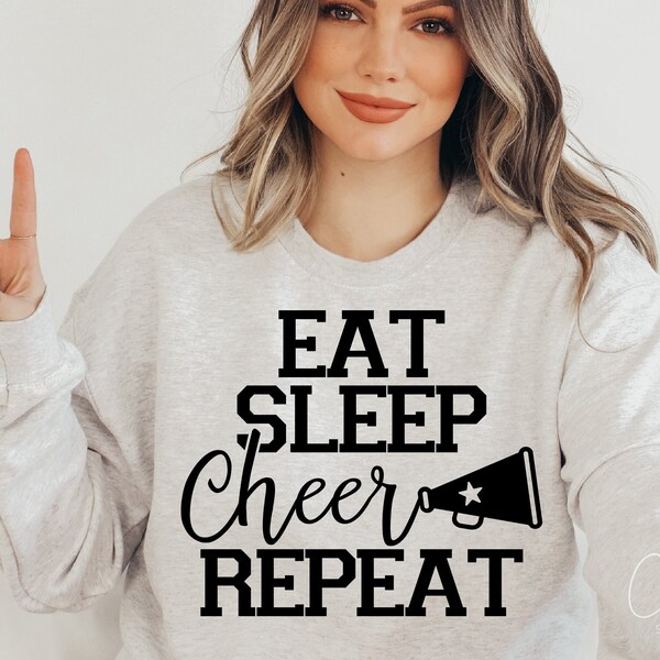 Eat Sleep Cheer - Etsy