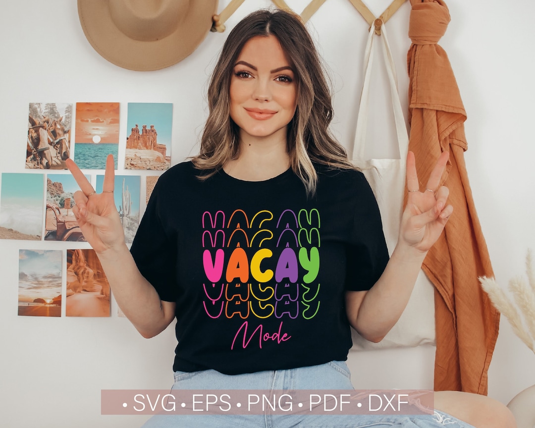 Modo Vacay On Svg, Summer Vacation Svg, Family Trip Svg, Beach Svg ...