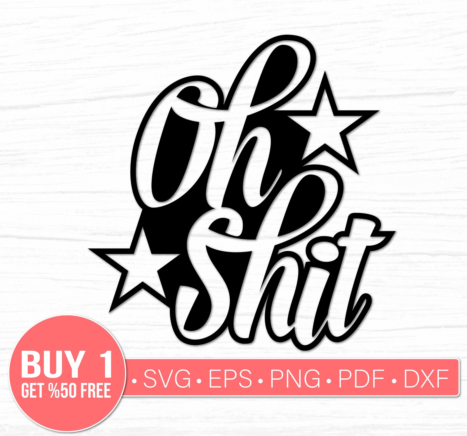 Oh Shit Svg file for Cricut / Silhouette Cameo / Girl Gang Svg | Etsy