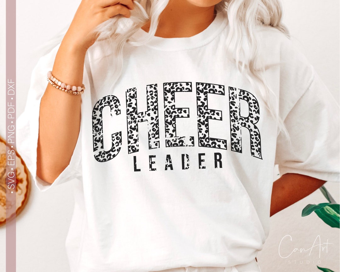 Cheerleader Svg Png, Distressed Cheer Shirt Design, Cheerleading Mom ...