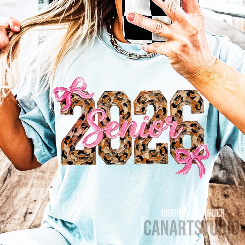 Leopard Senior 2026 Png, Graduation Sublimation Png, Class of 2026 Png ...