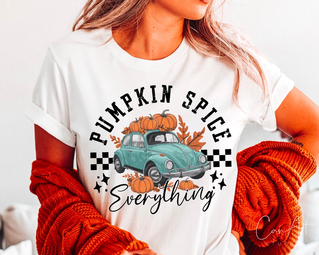 Retro Fall Png Pumpkin Spice Everything Png, PSL Lover Png, Cozy Autumn ...