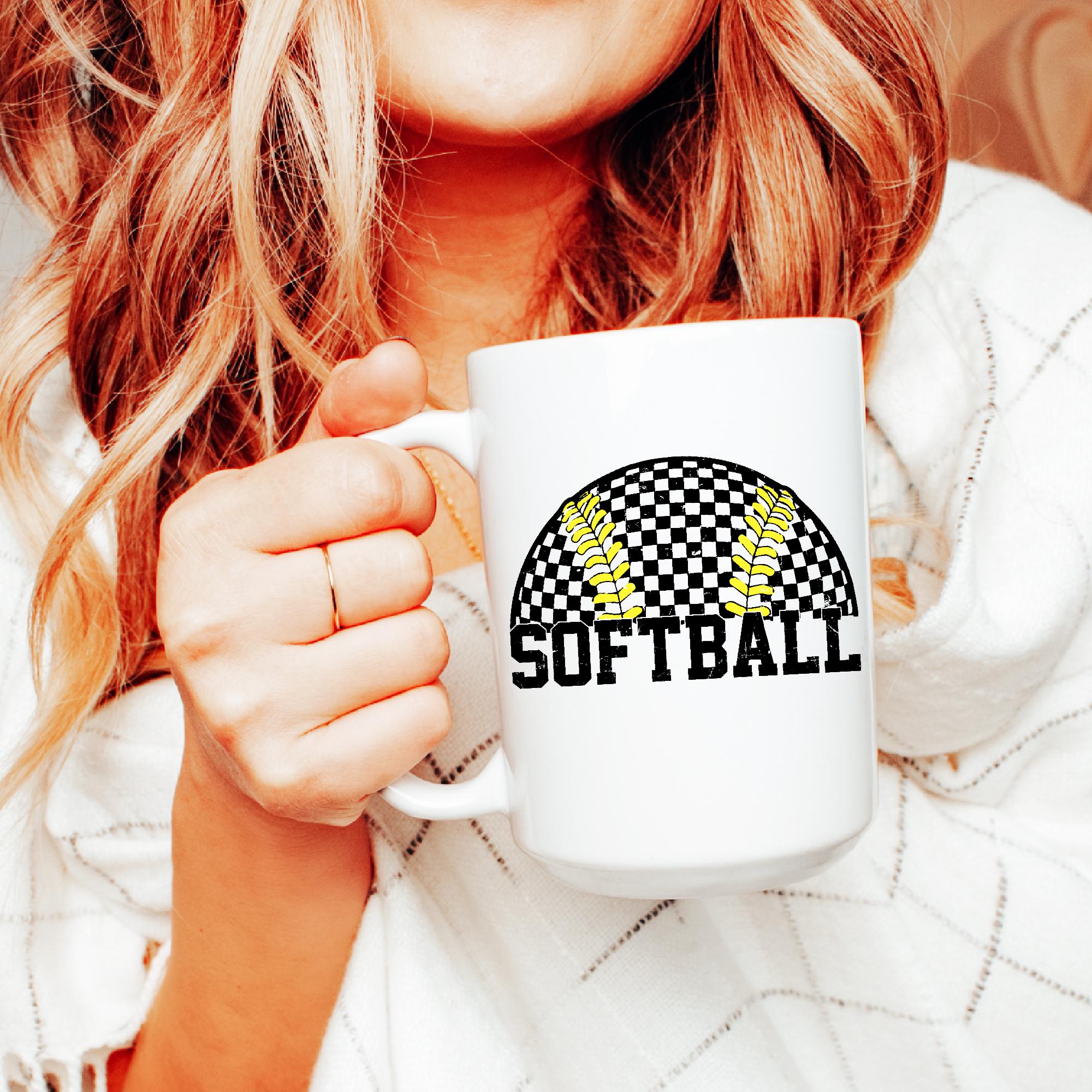 Softball Illustration PNG: Vibrant Sports Design (digital Download) - Etsy