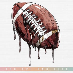 Dripping Football Ball Png, Vintage Football T-shirt, Mug Png Craft ...