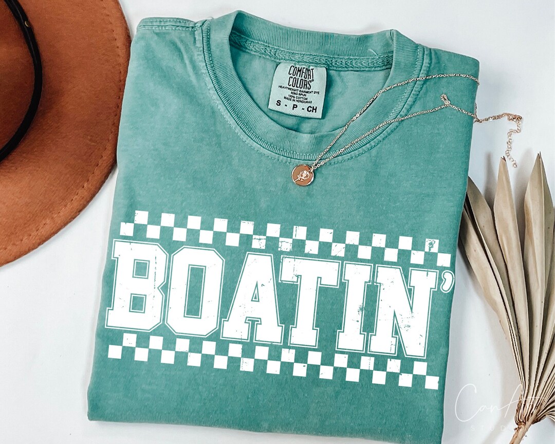 Boatin' Svg Png, Retro Boat Life Svg, Summer Boating Svg Cut File for ...